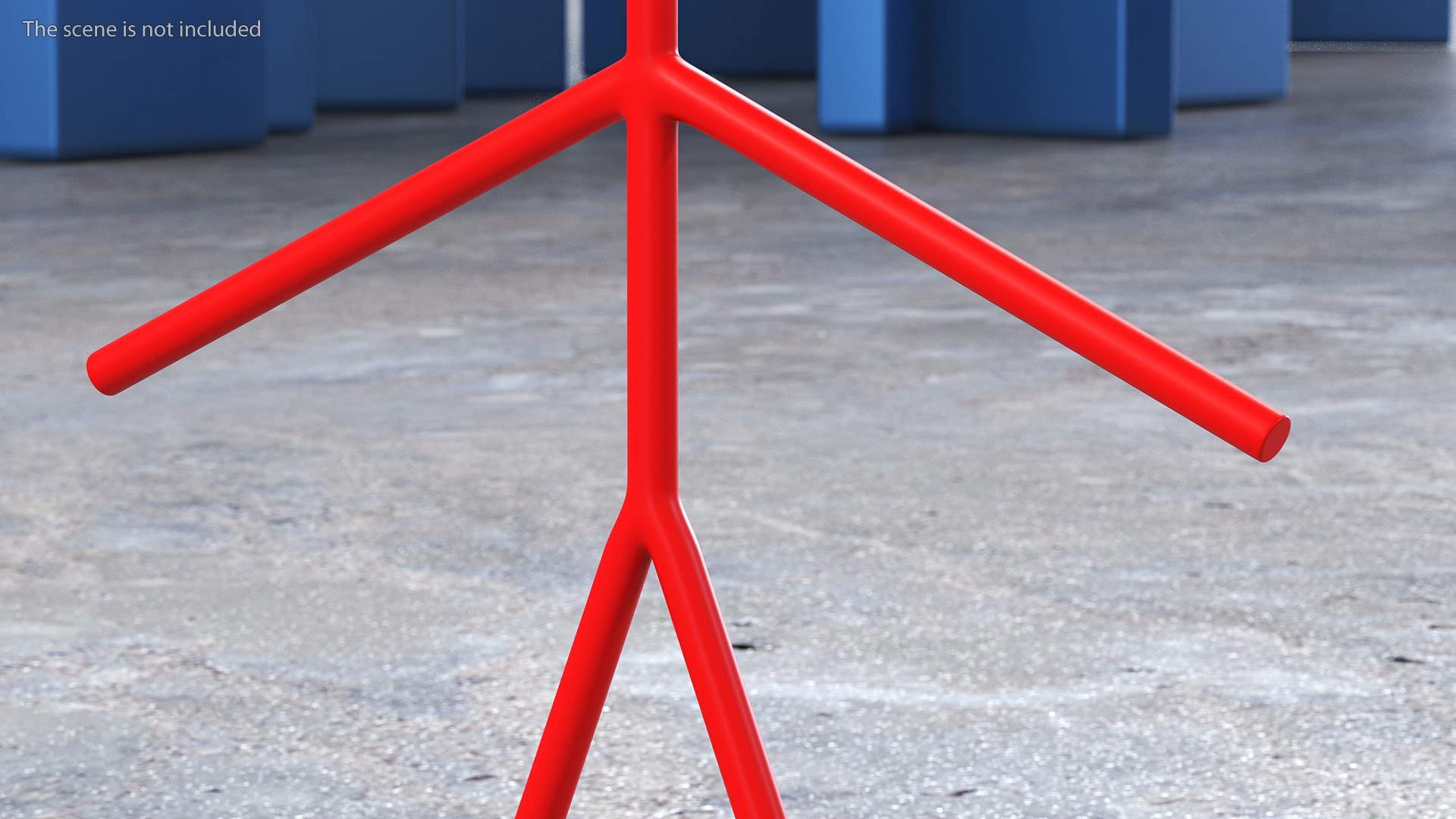 3D Model Cartoon Stickman Figure Red - TurboSquid 2076126