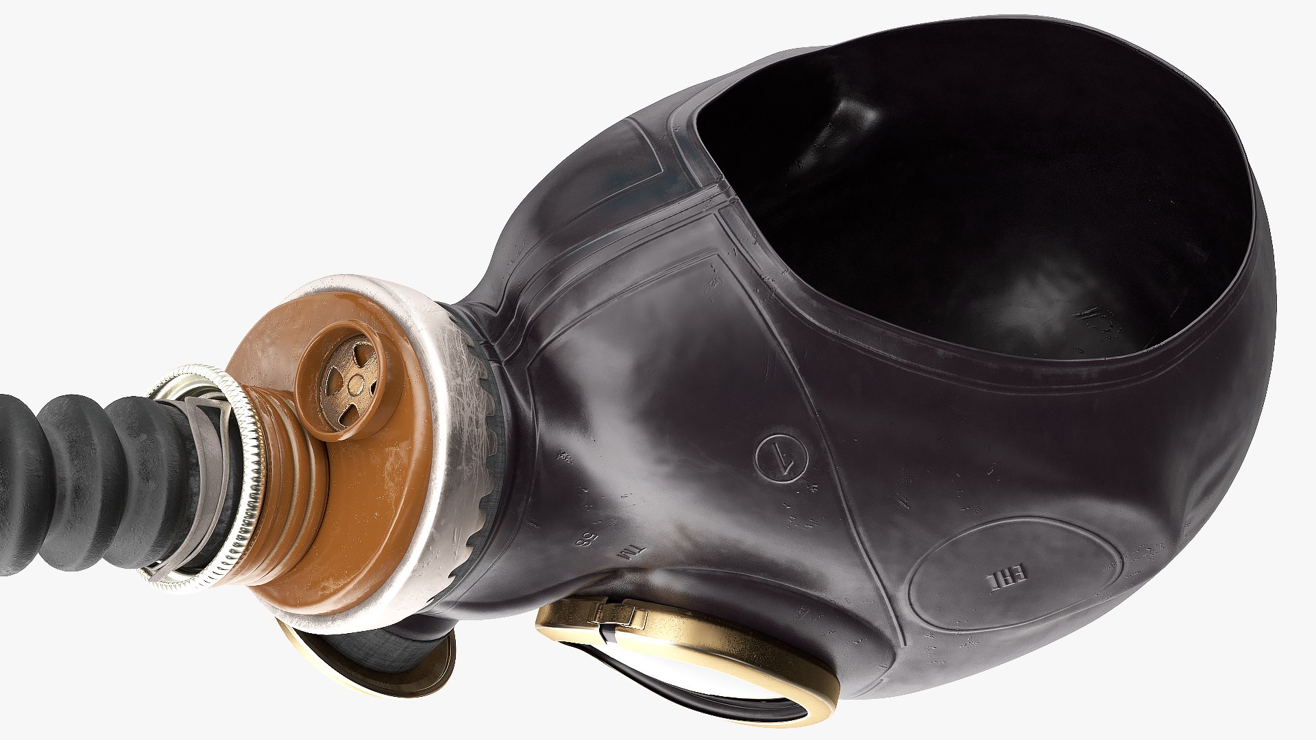 3D Military Gas Mask Gp5 - TurboSquid 1572148