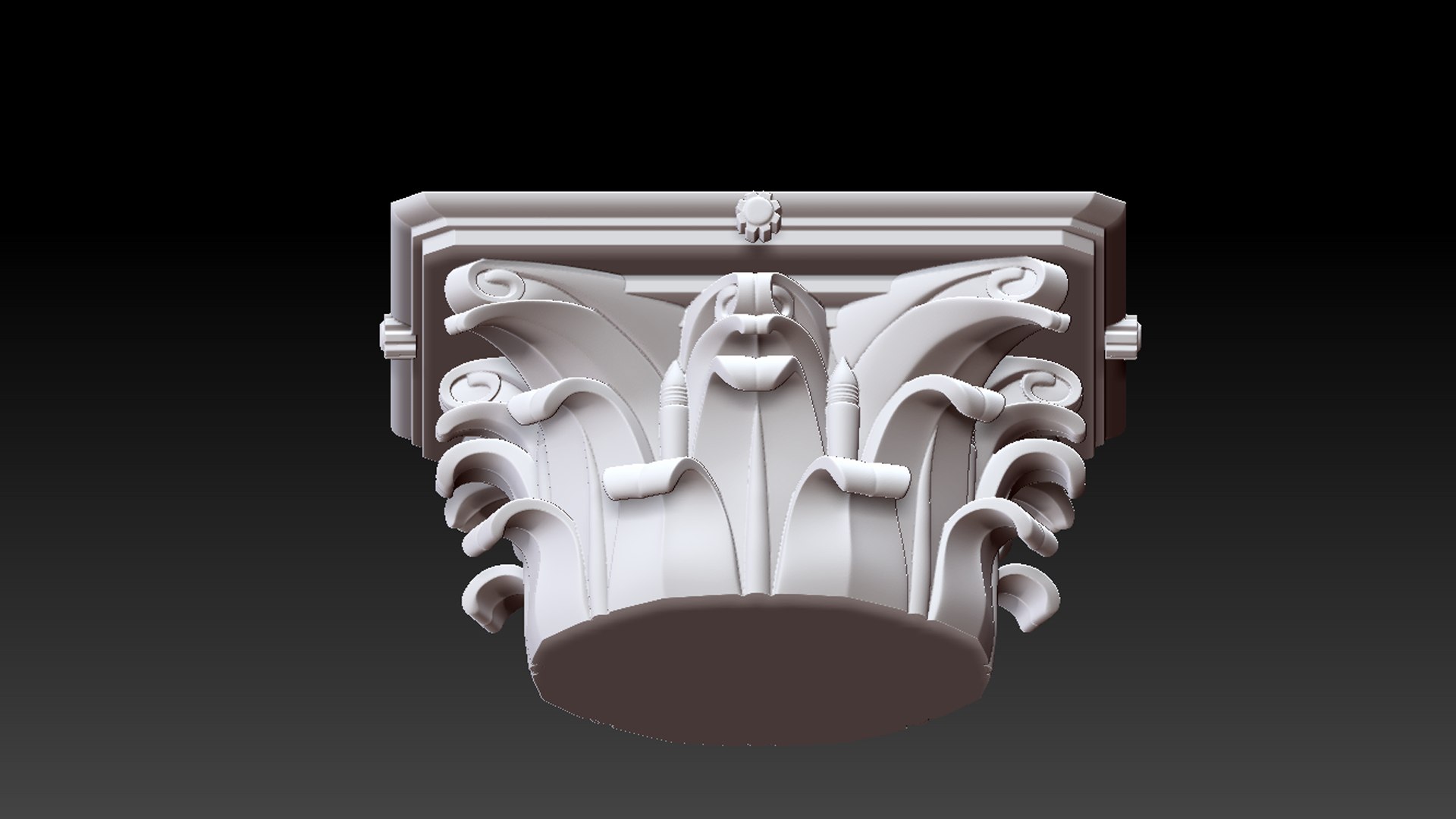 Column Head 3D Model - TurboSquid 2174478