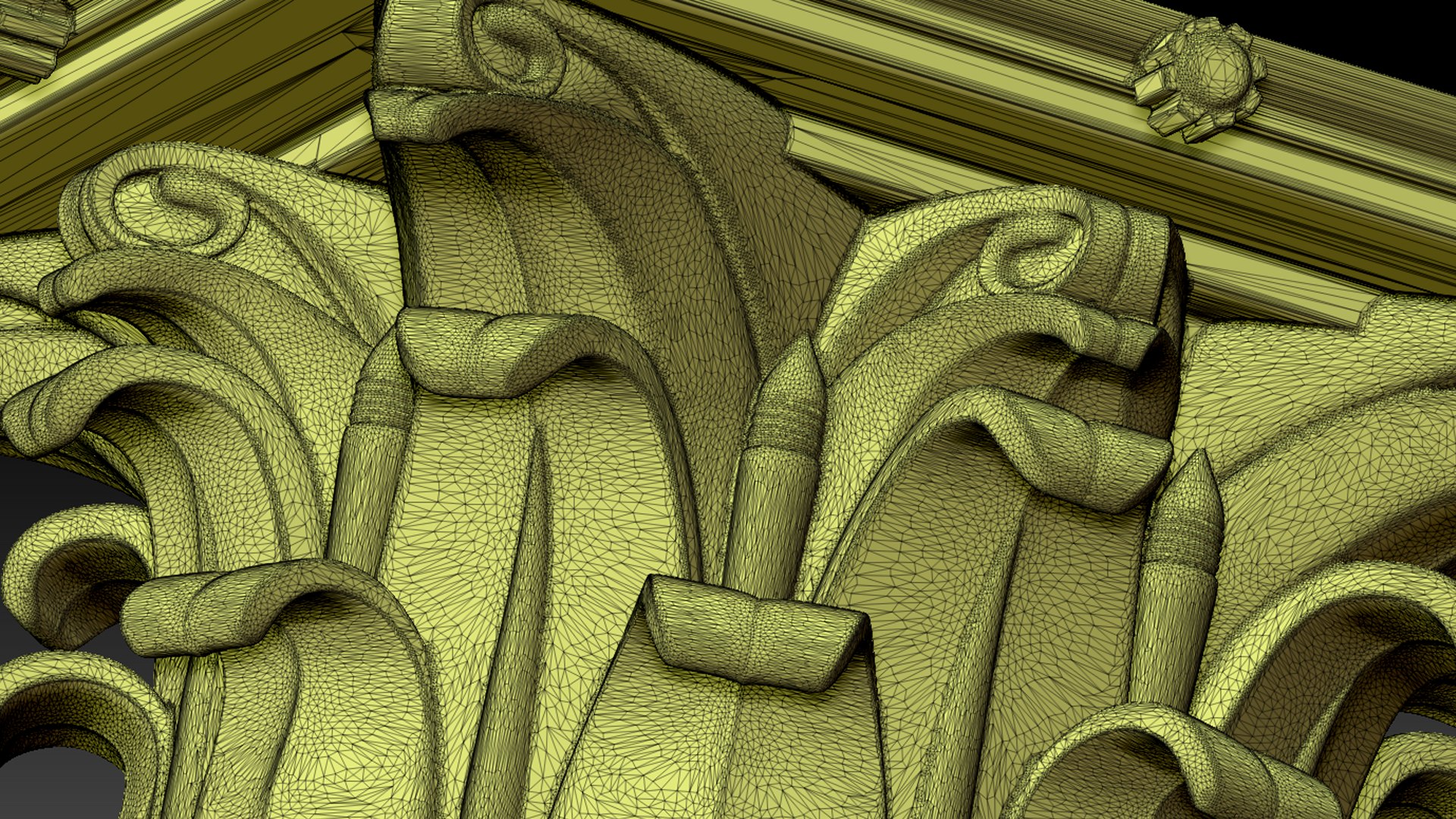 Column Head 3D Model - TurboSquid 2174478