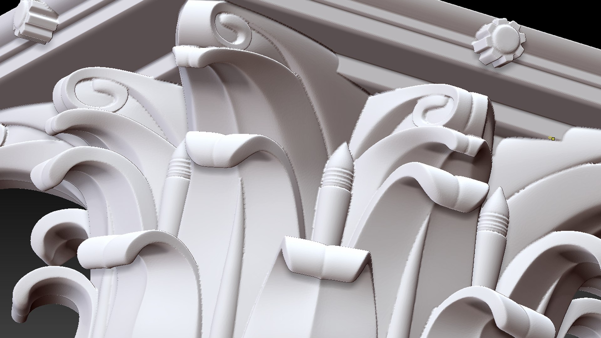 Column Head 3D Model - TurboSquid 2174478