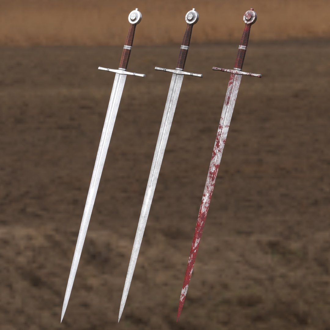 Two-handed Sword Medieval Cinematics Model - TurboSquid 1565973