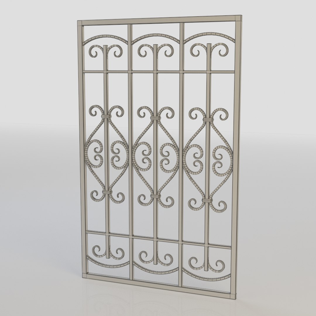 Windows Bars 3d Model