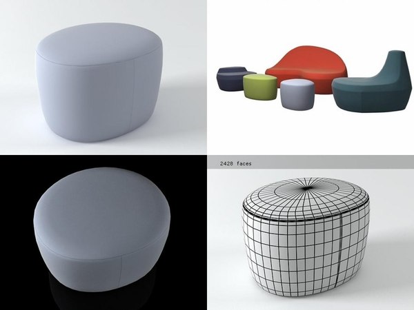SketchUp Ottoman Models | TurboSquid