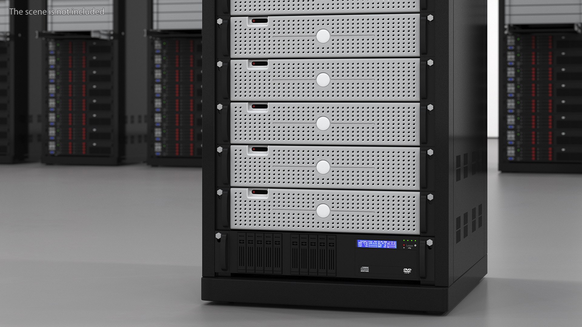 3D Model Data Center Server Rack - TurboSquid 2262265
