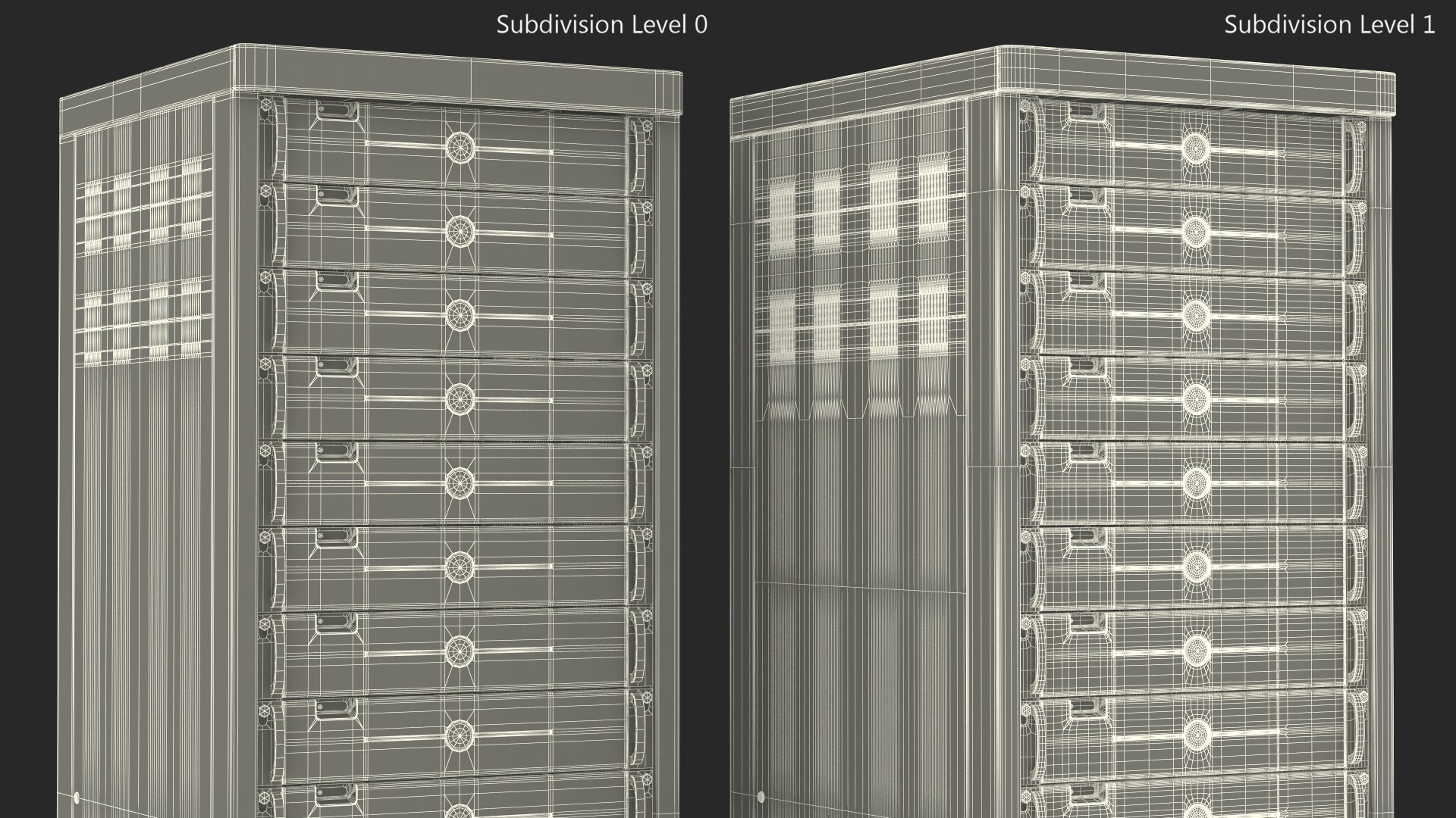 3D Model Data Center Server Rack - TurboSquid 2262265