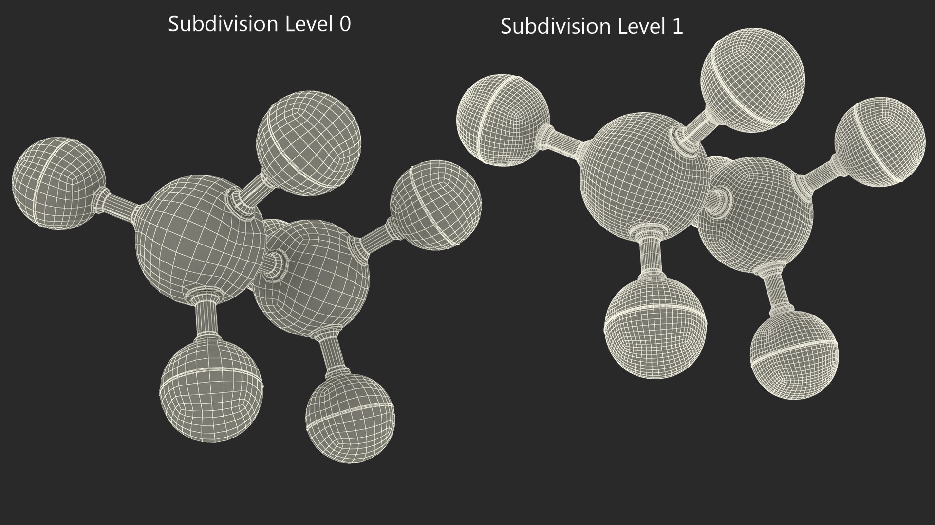 Ethane Molecule Structure Model - TurboSquid 2390541