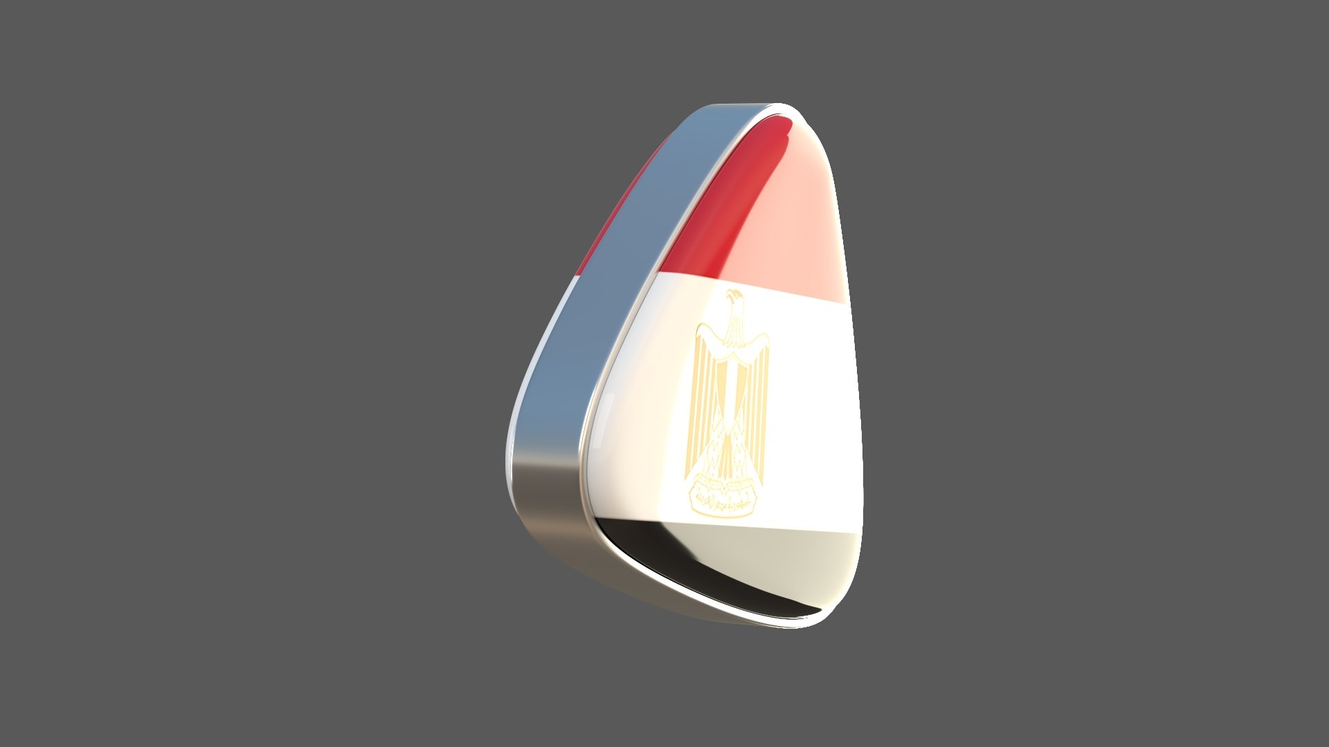 3D Model Egypt Flag Icon - TurboSquid 2378396