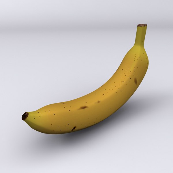 modelo 3d Texturas de banana + hi res. - TurboSquid 619668