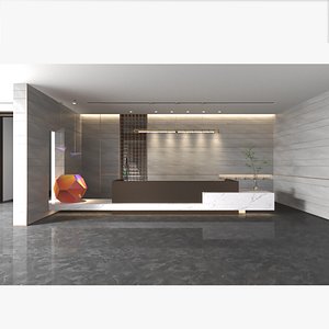 Reception Desk 3D Models for Download | TurboSquid