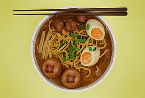 3D Ramen Models | TurboSquid