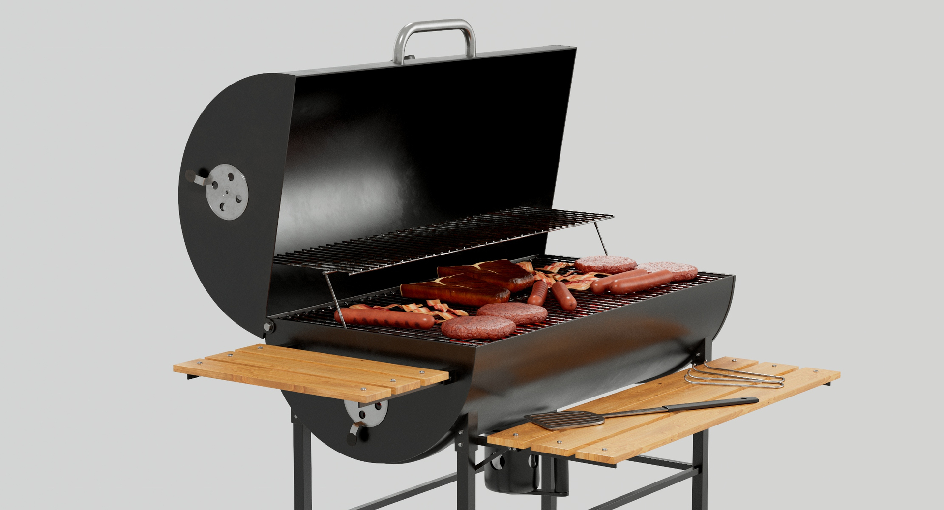 Grill barbecue bbq 3D model - TurboSquid 1592049