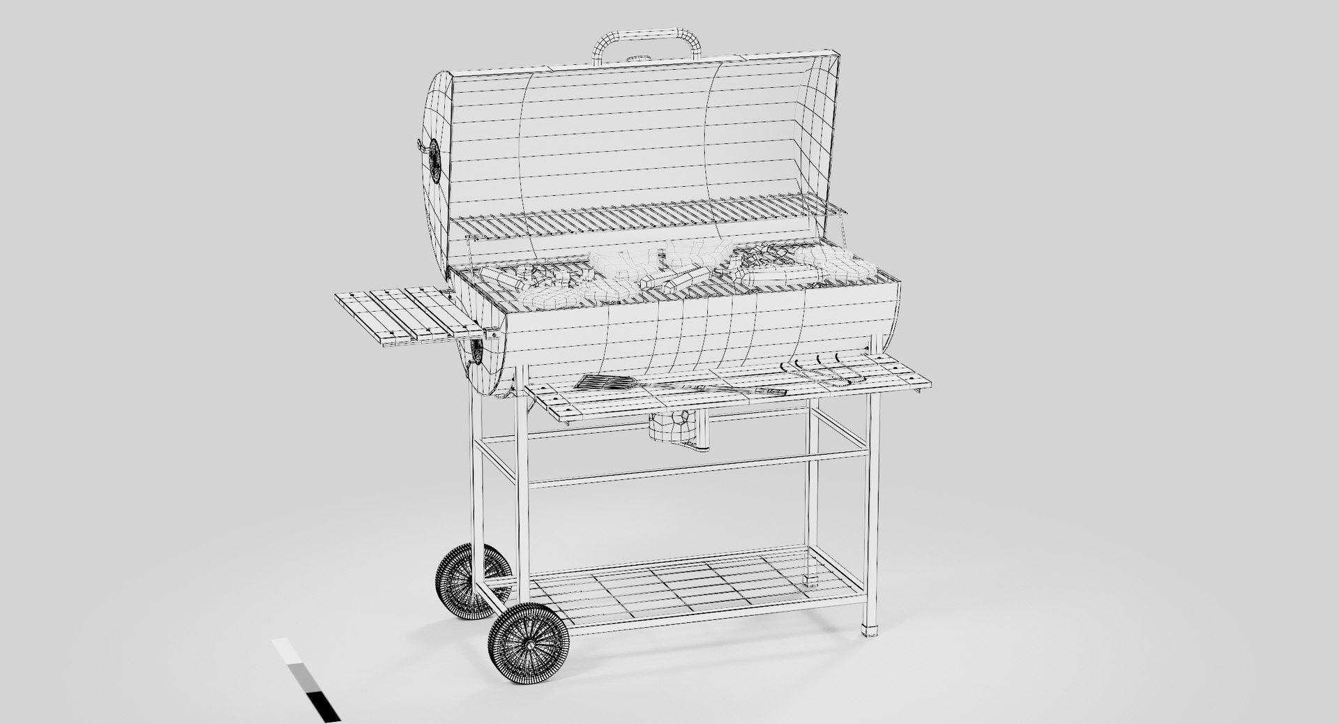Grill barbecue bbq 3D model - TurboSquid 1592049
