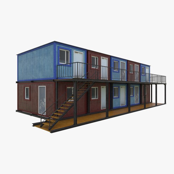 Portable building 3D - TurboSquid 1330579