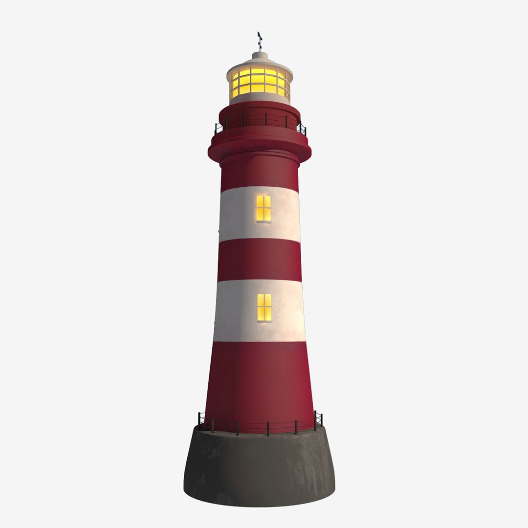 Lighthouse 3d Max