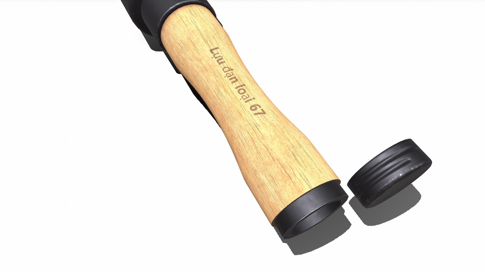 Free 3D Model Vietnam Type 67 Grenade Low-poly PBR - TurboSquid 2268583