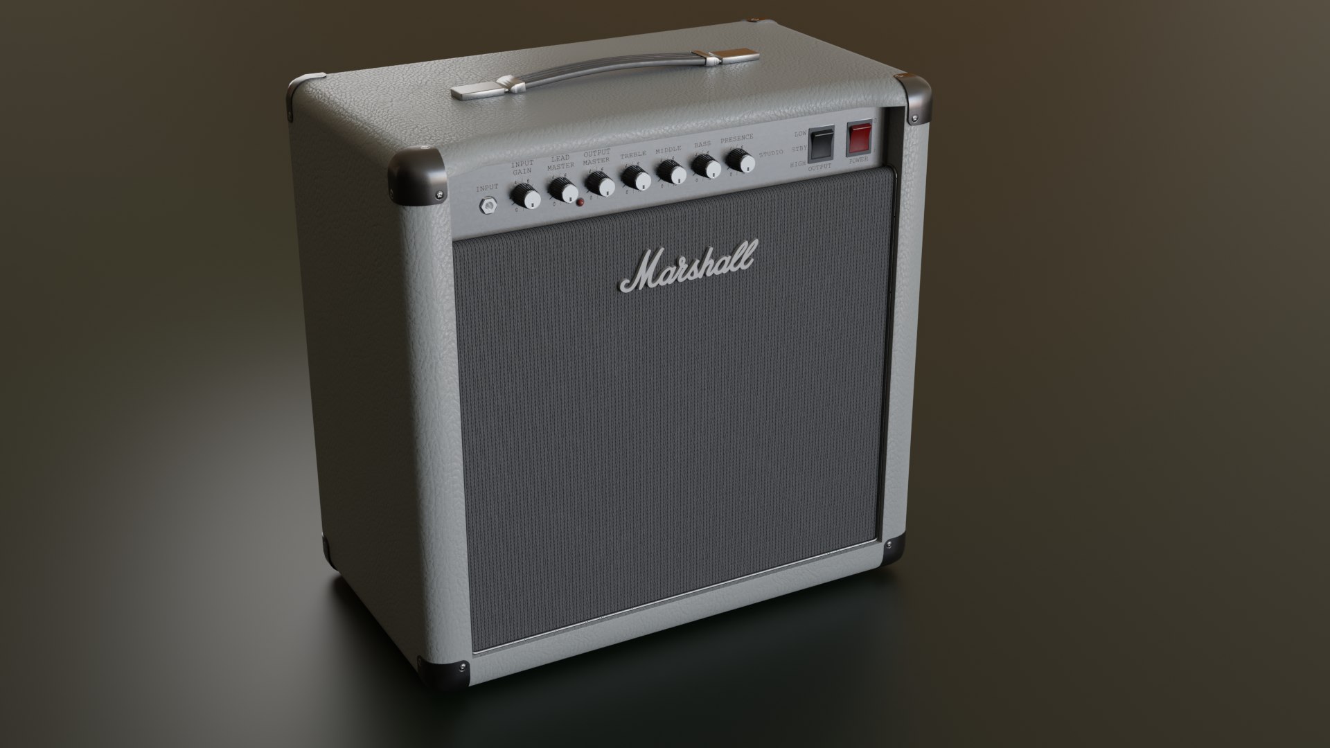 3D Model Guitar Amp Marshall-export - TurboSquid 1789995