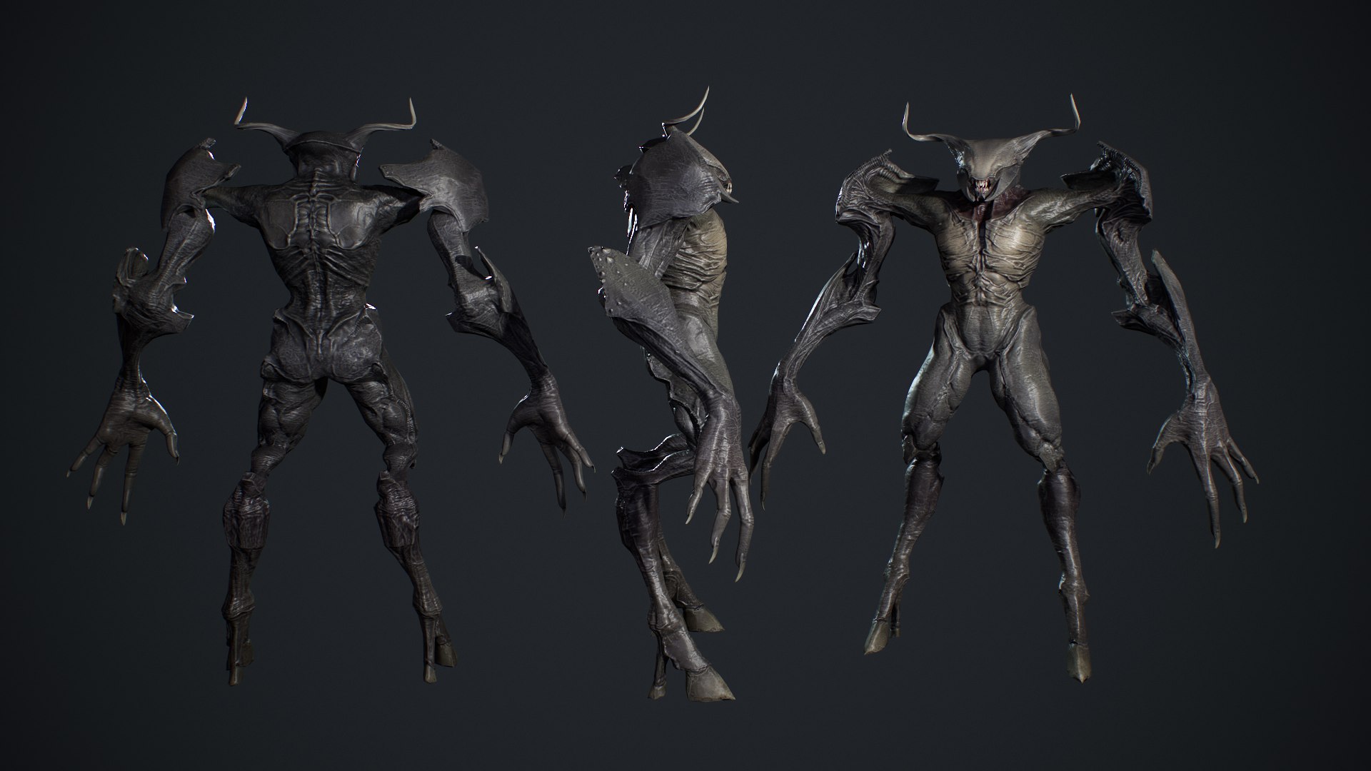 3D Faceless Demon 3 - TurboSquid 2109485