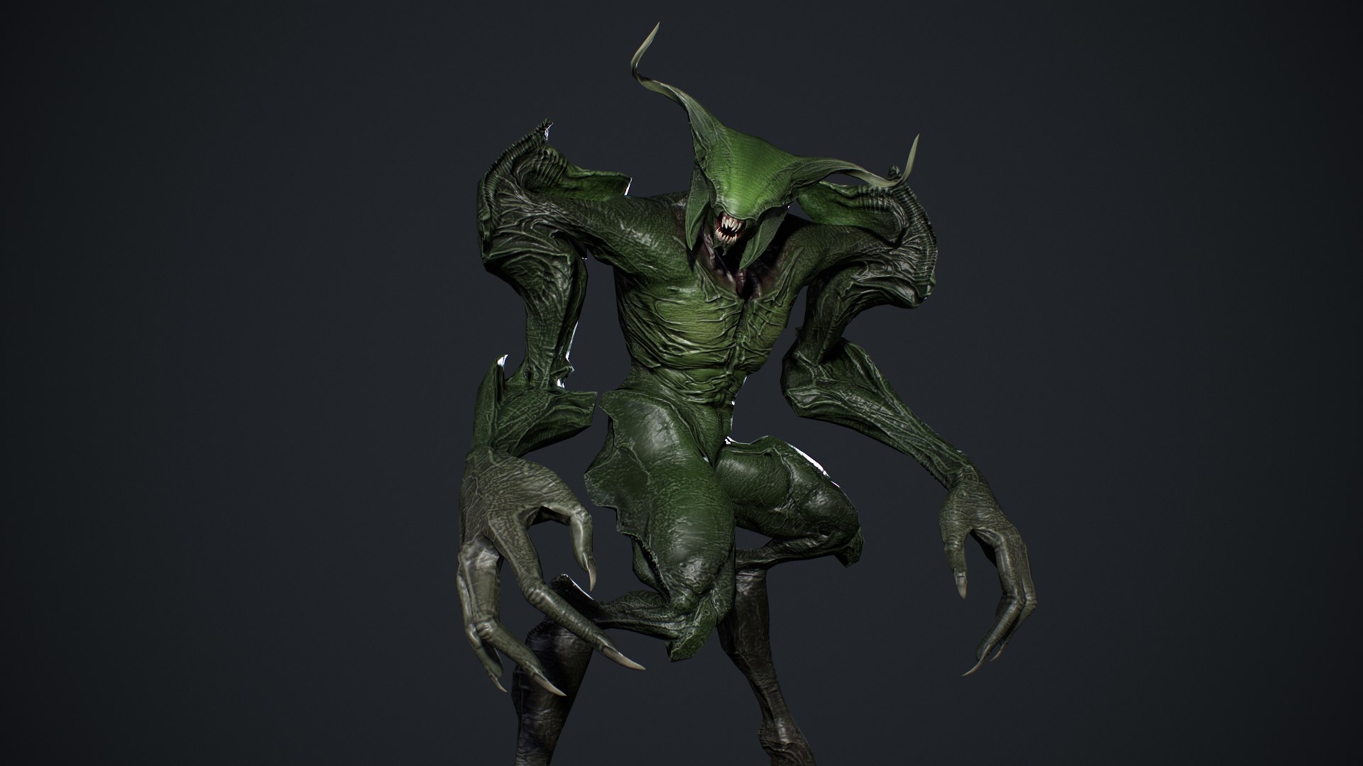 3D Faceless Demon 3 - TurboSquid 2109485