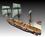 3d Sail Steam Frigate