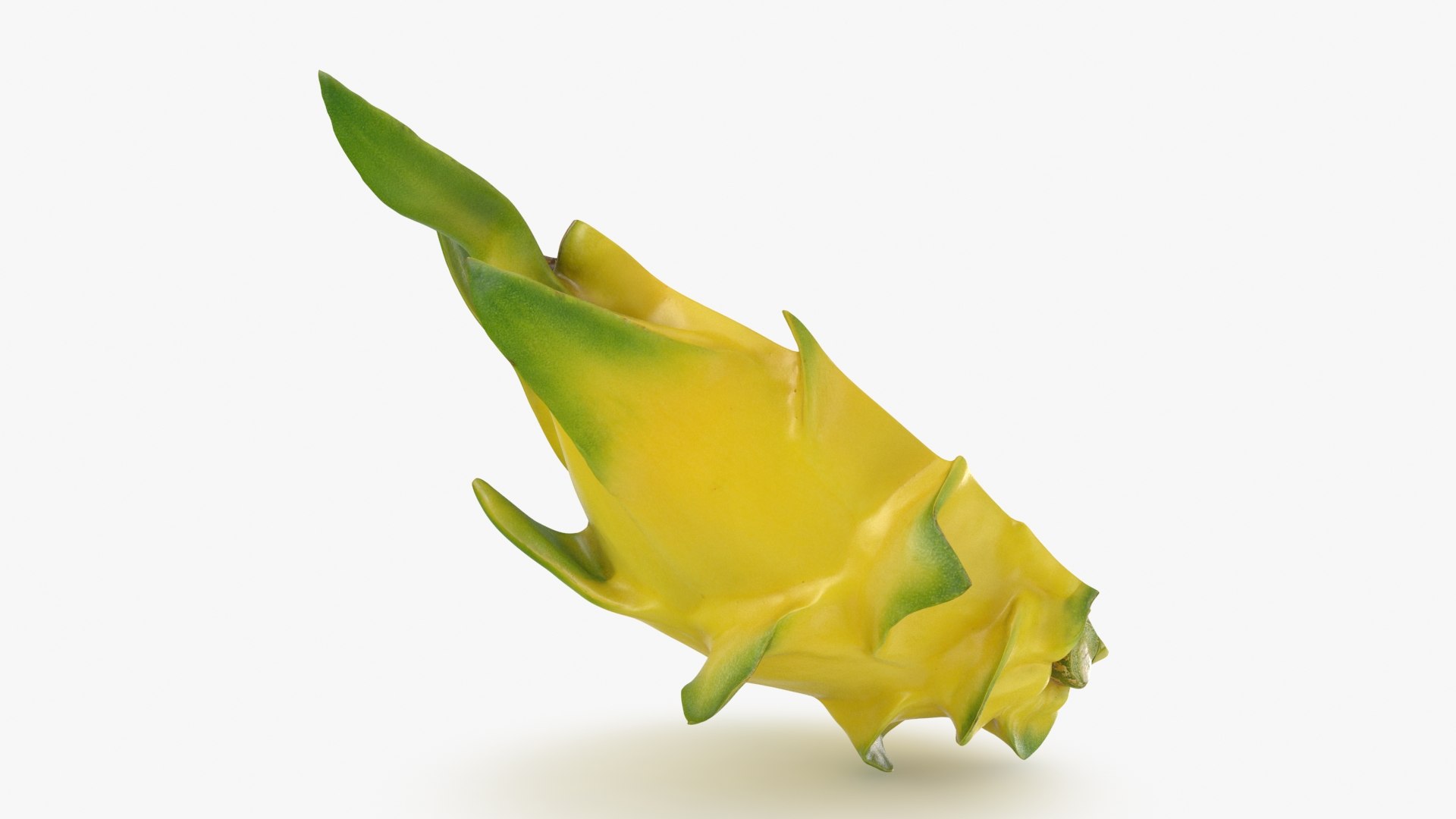 Yellow Dragon Fruit Half 02 3D Model - TurboSquid 2164376