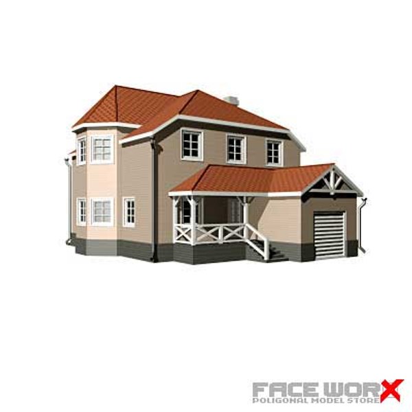 3d model of house