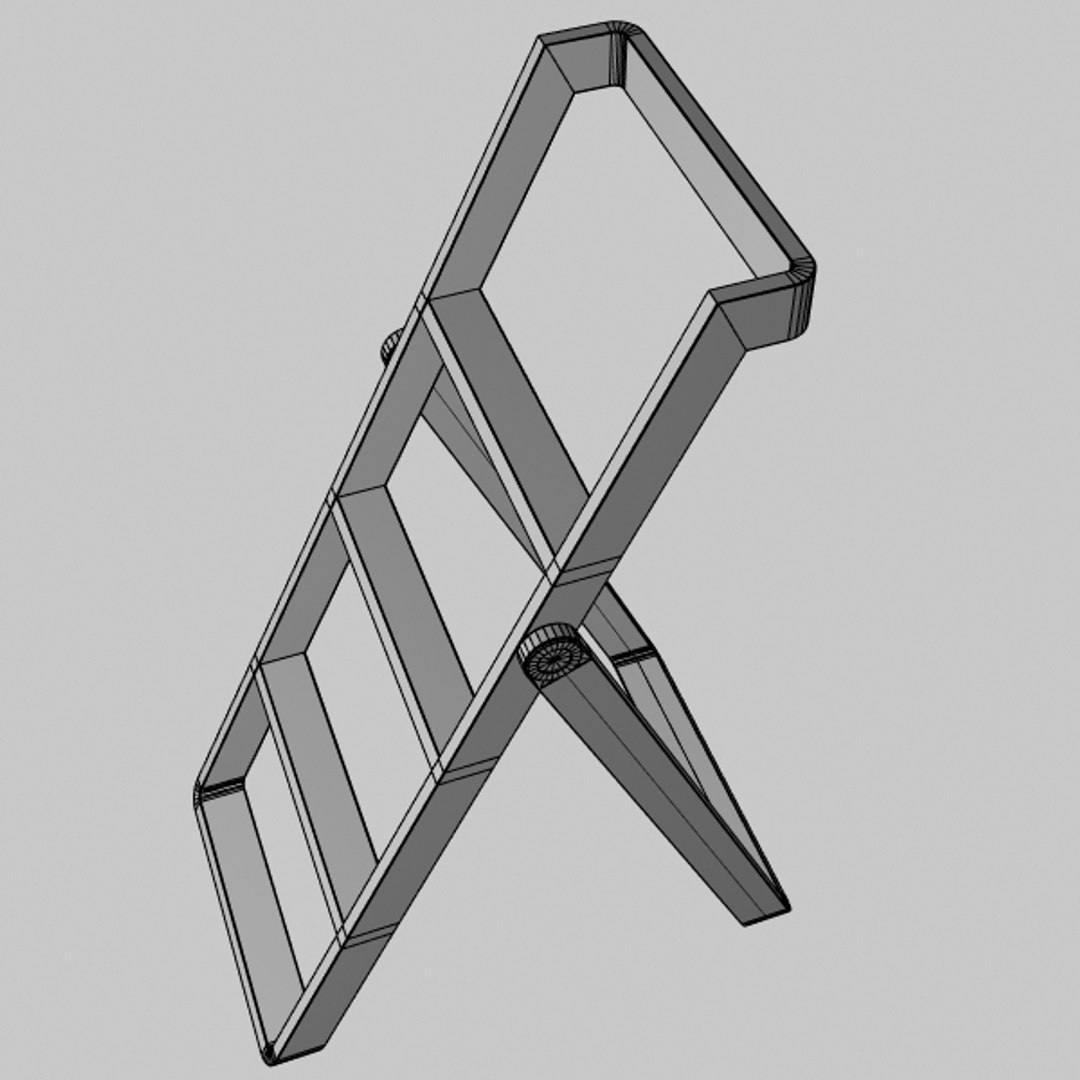 3d Model Stepladder Step Ladder