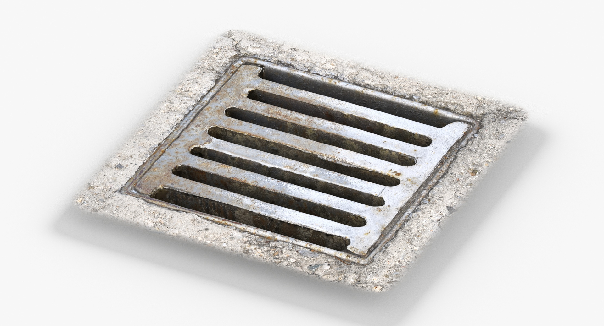 Square Manholes 3D Model - TurboSquid 1571756