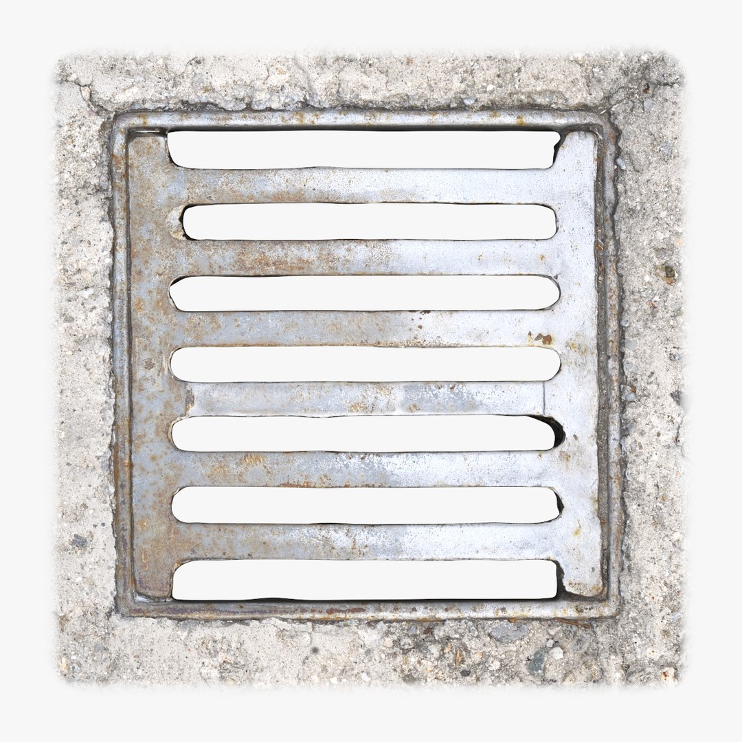 Square Manholes 3D Model - TurboSquid 1571756