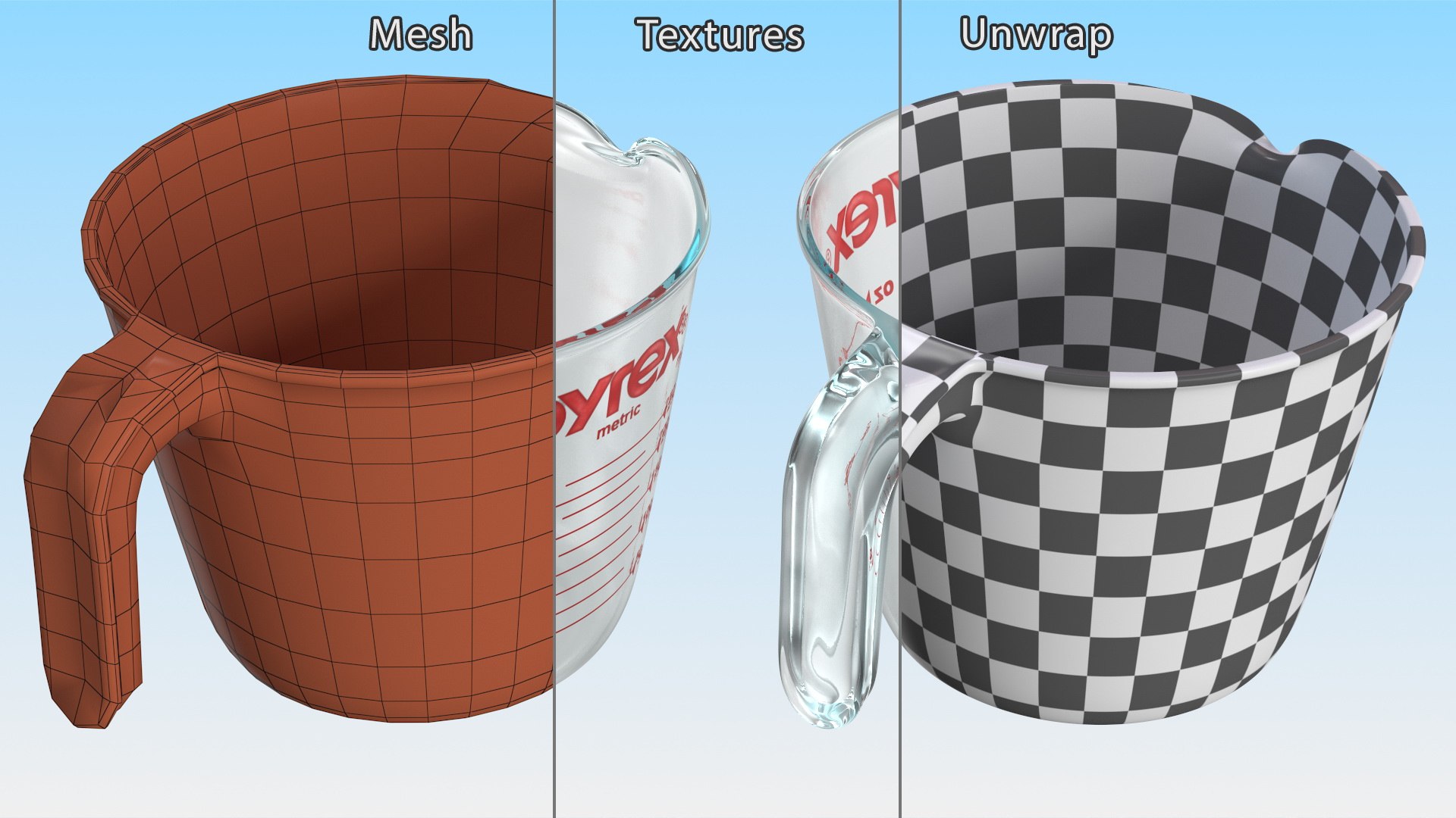 Measuring Cup 250ml 3D model - TurboSquid 1964623
