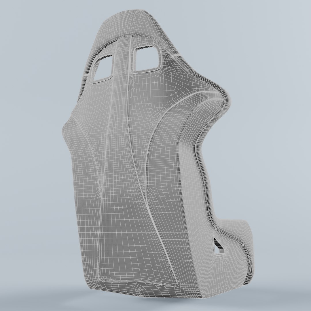OMP WRC-R Racing Seat Carbon 3D Model - TurboSquid 1793933