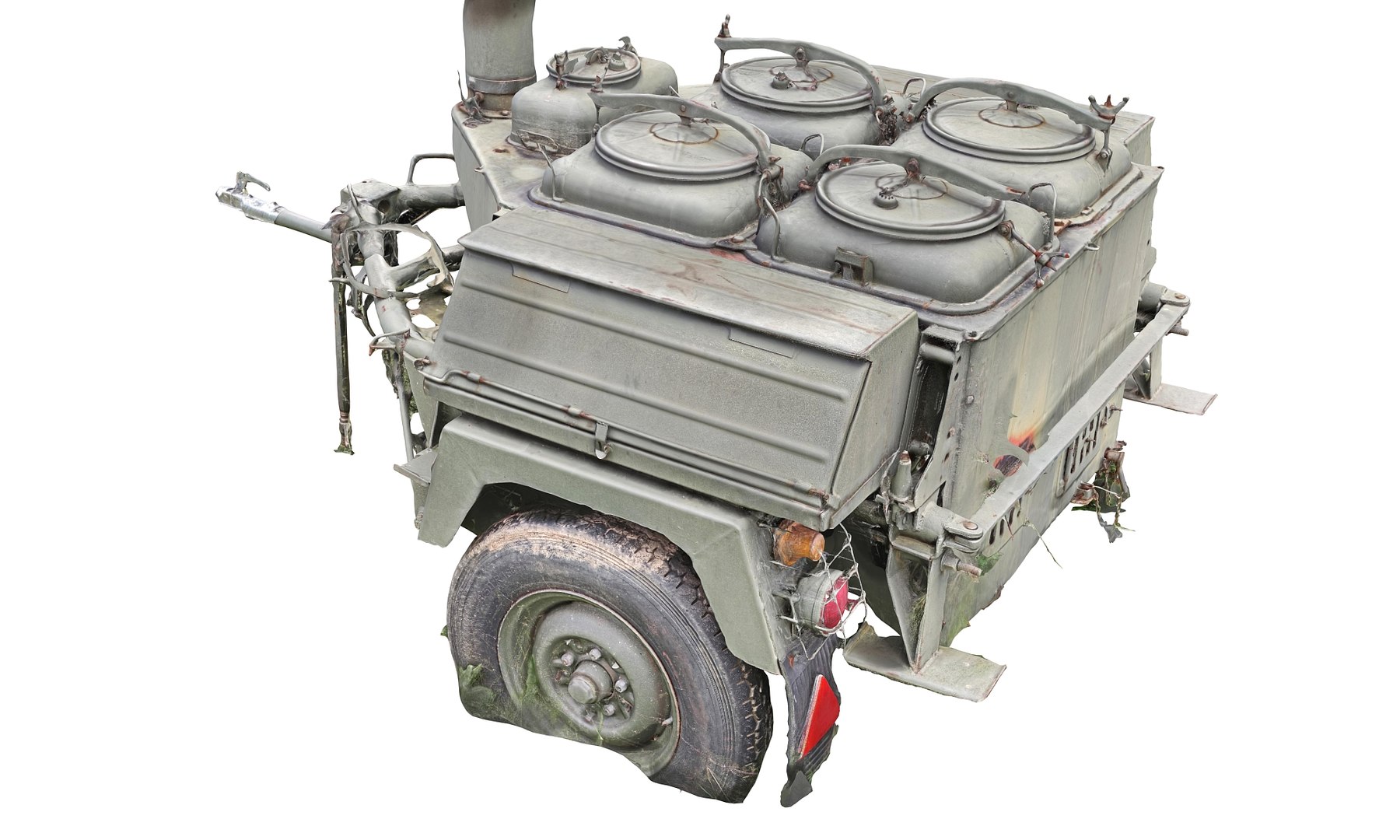 3D Model Field Kitchen - TurboSquid 1806766