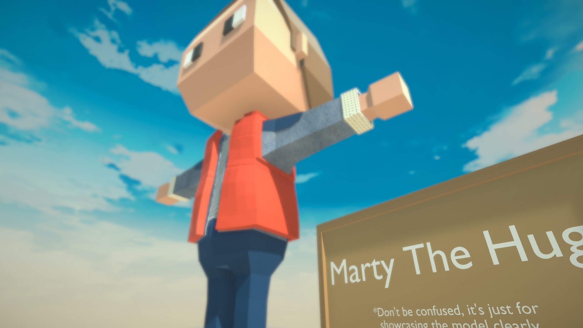 Marty - 3D Low Poly Character Model - TurboSquid 1959390