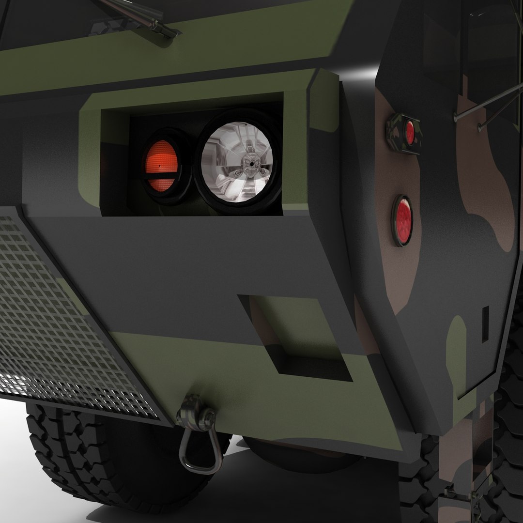 m977 a2 hemtt transport 3d model