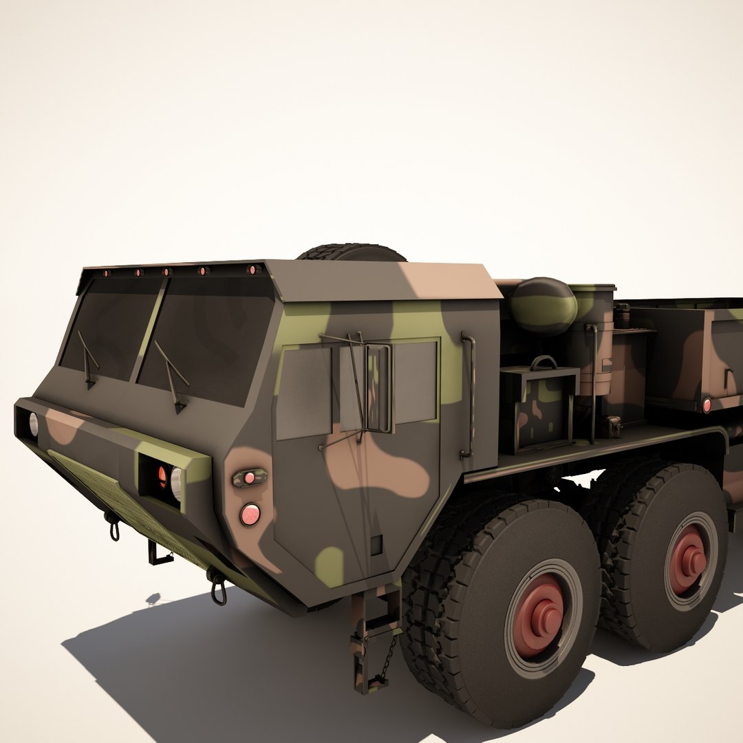 M977 A2 Hemtt Transport 3d Model