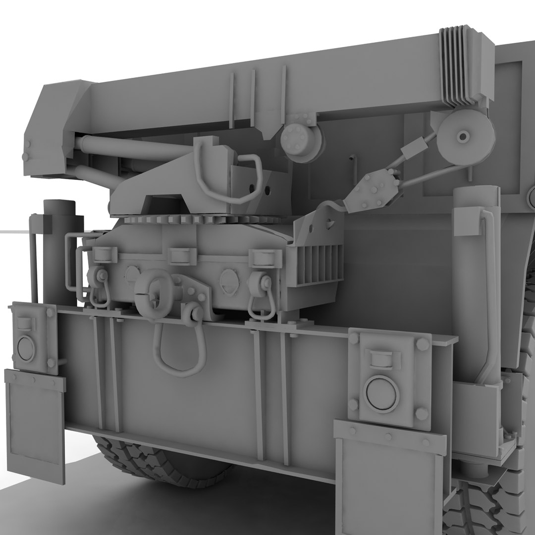 m977 a2 hemtt transport 3d model