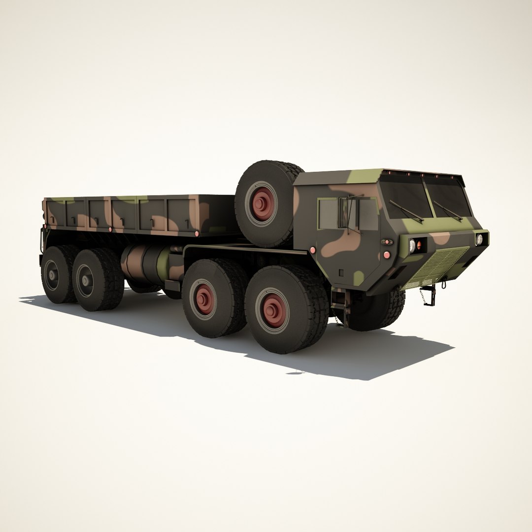 M977 A2 Hemtt Transport 3d Model