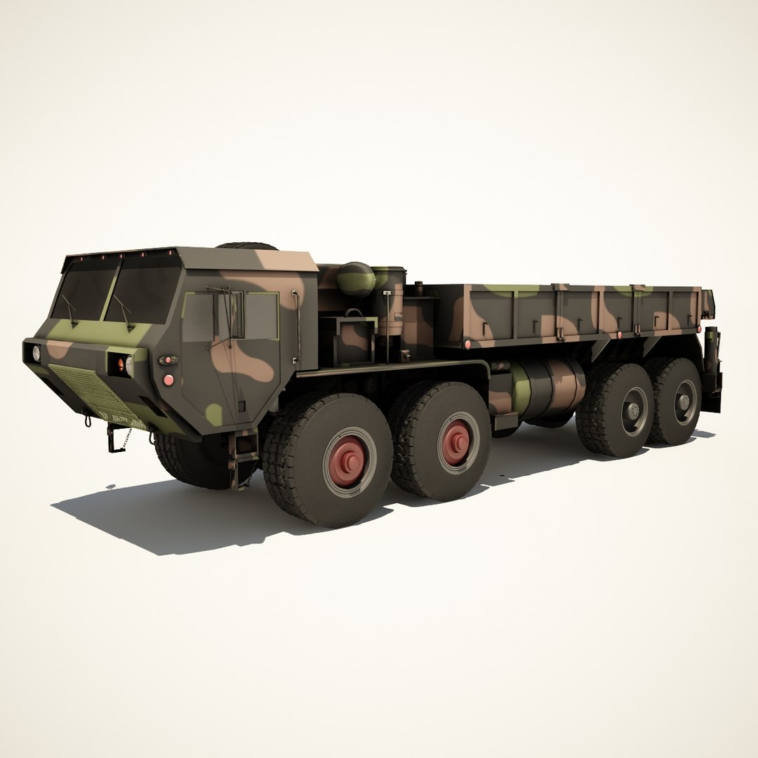 M977 A2 Hemtt Transport 3d Model