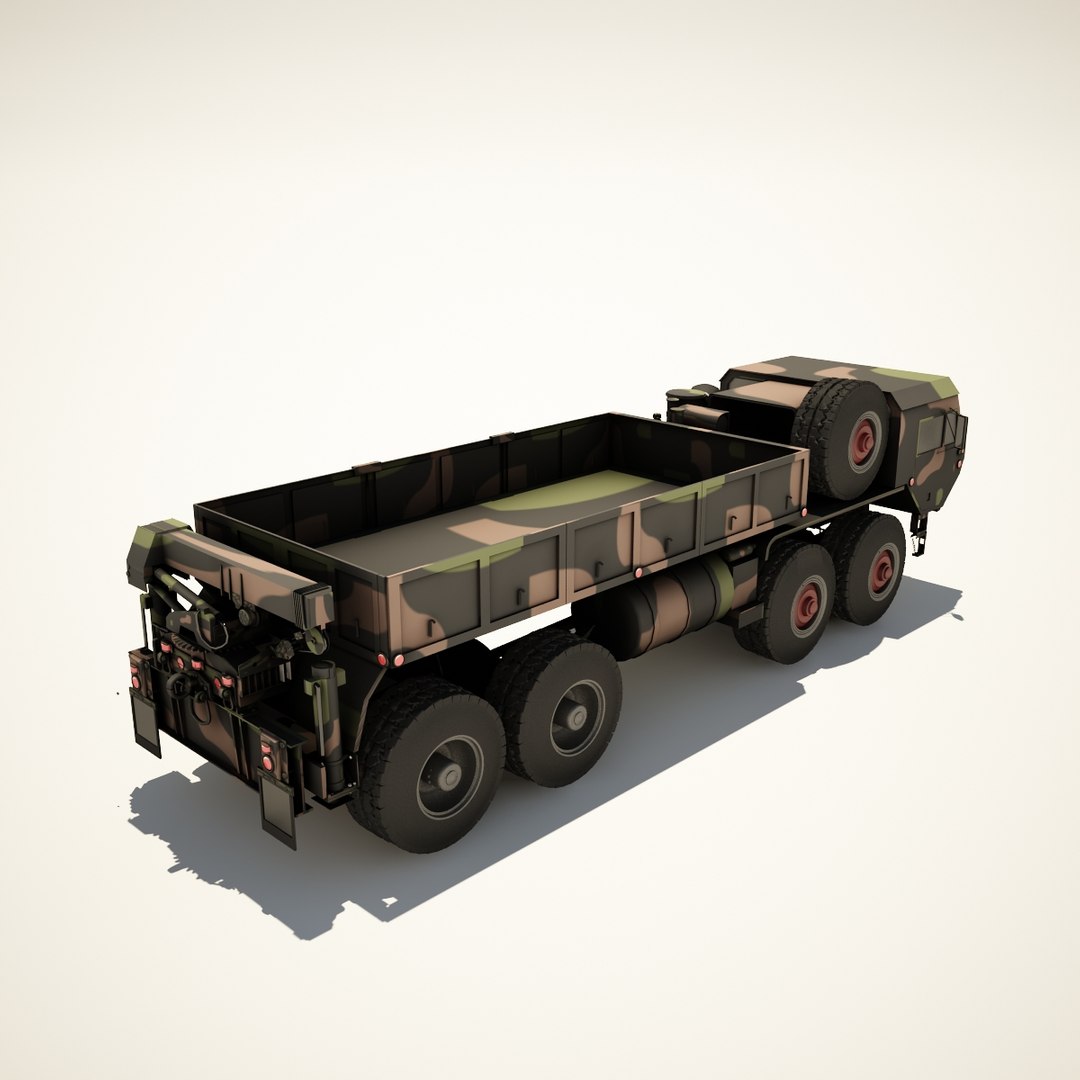 M977 A2 Hemtt Transport 3d Model