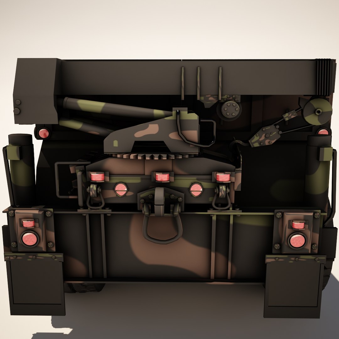 M977 A2 Hemtt Transport 3d Model