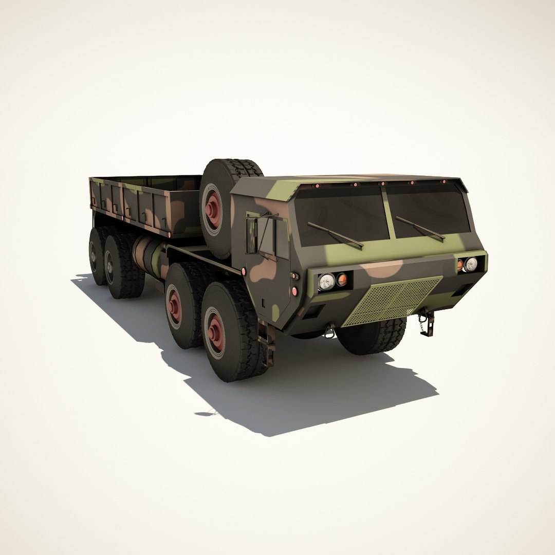 m977 a2 hemtt transport 3d model