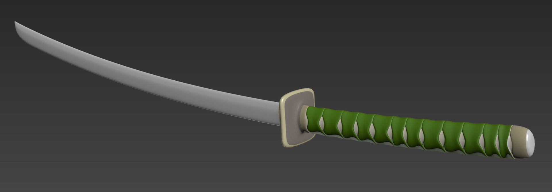 3D simple katana blade - TurboSquid 1335055