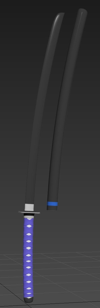 3D simple katana blade - TurboSquid 1335055