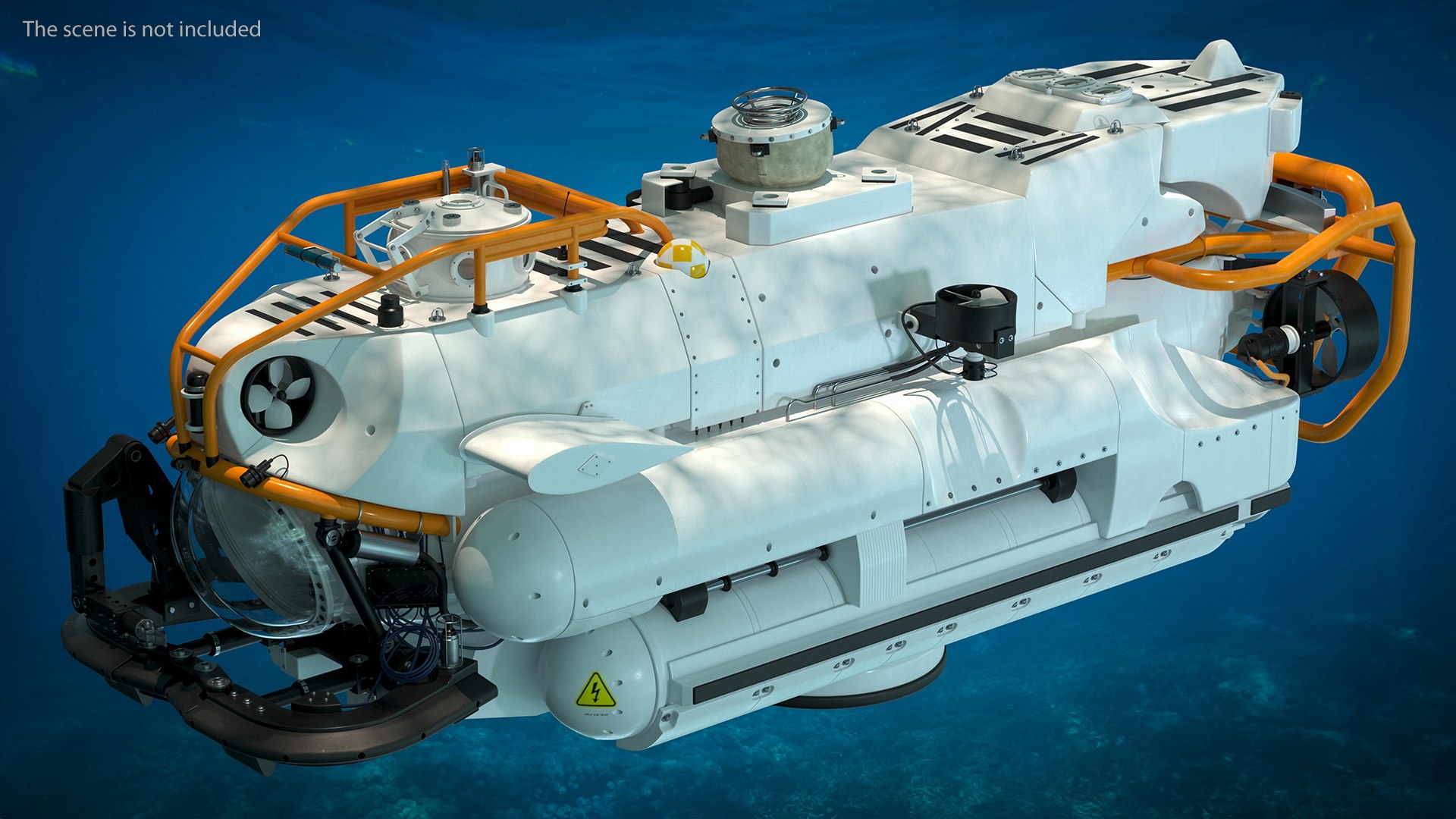 Submarine Rescue Vehicle 3D model - TurboSquid 1769920