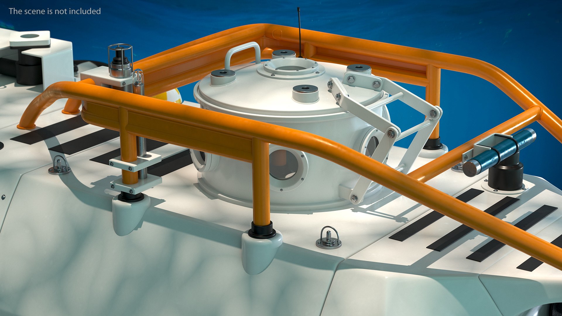 Submarine Rescue Vehicle 3D model - TurboSquid 1769920