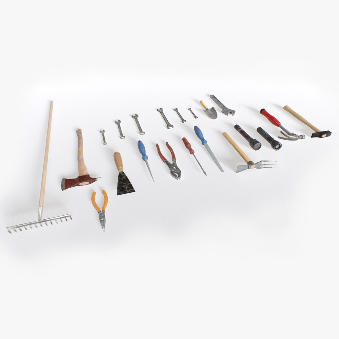 Tools Pack Model - TurboSquid 2084705