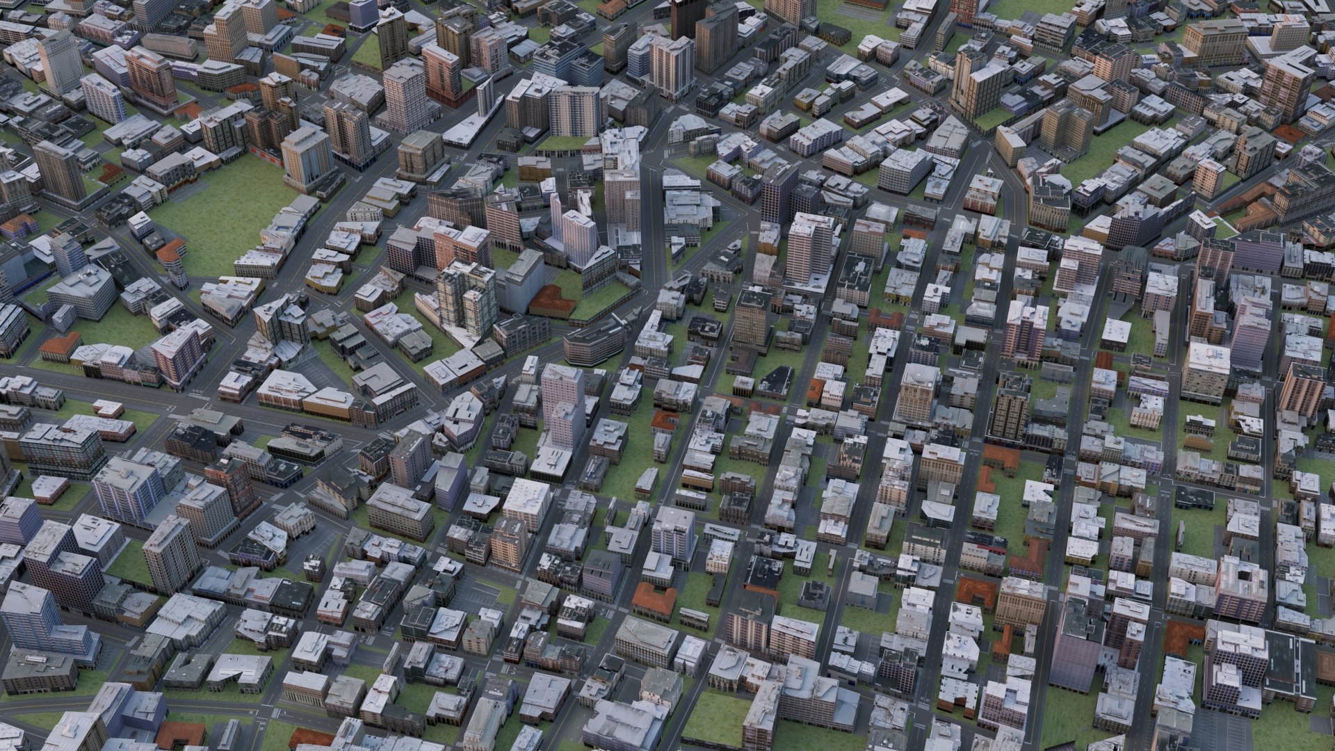 3D City 46 - TurboSquid 1854279