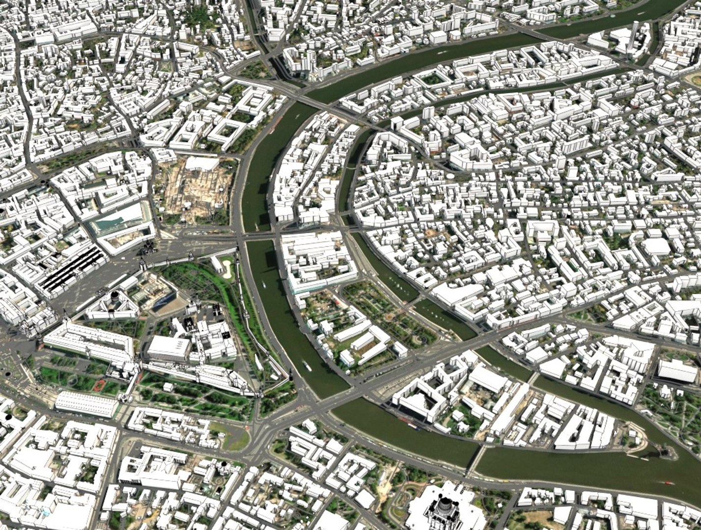 Cityscape Moscow Russia City 3D Model - TurboSquid 1636973