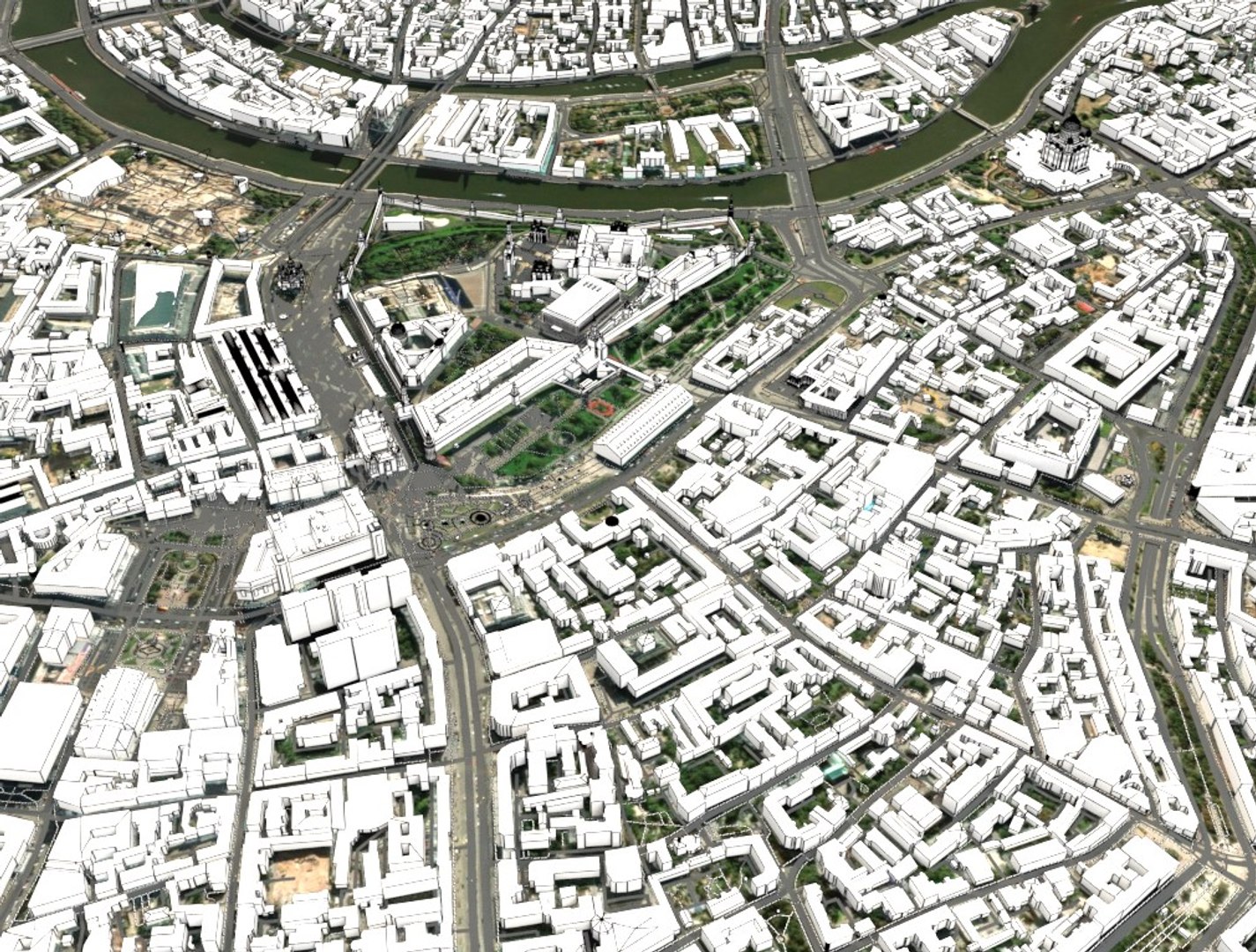 Cityscape Moscow Russia City 3D Model - TurboSquid 1636973