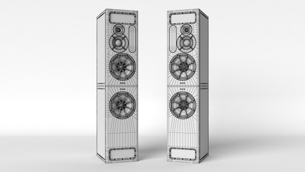 PMC Speaker Collection1 3D model - TurboSquid 1812552
